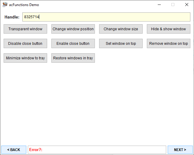 New Plugin Acfunctions Forum Visualneo Cross Platform App Development Tool For Windows